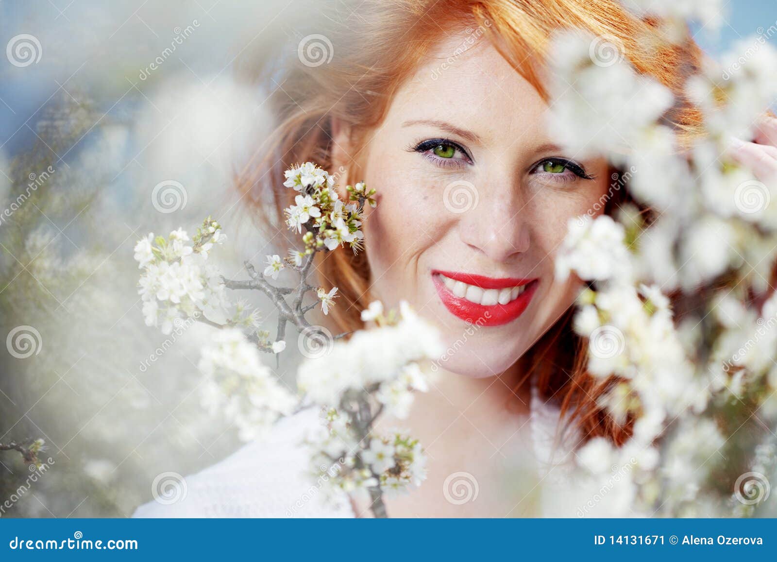 Spring portrait stock image. Image of close, portrait - 14131671