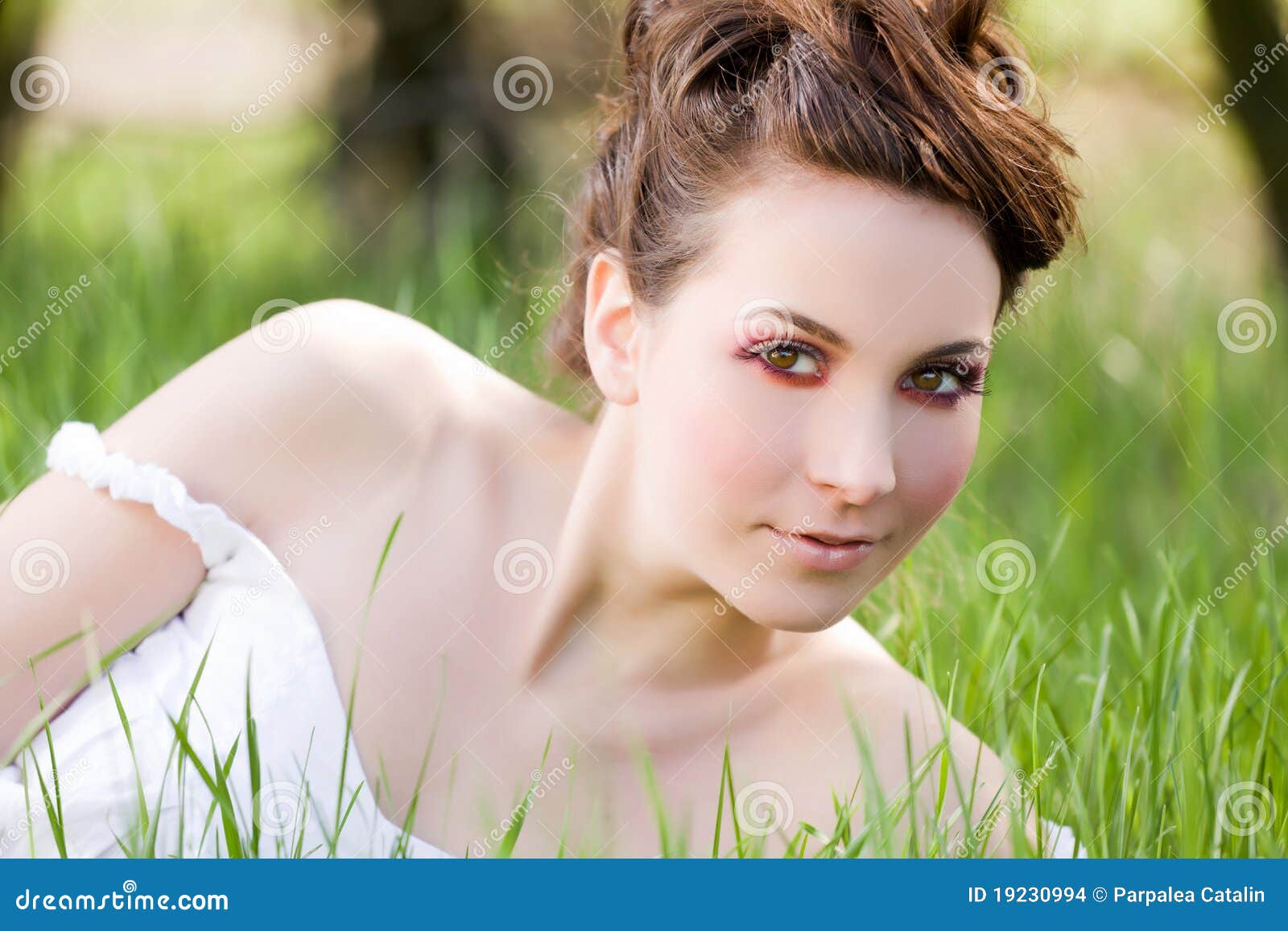 Spring portrait stock photo. Image of season, blossom - 19230994