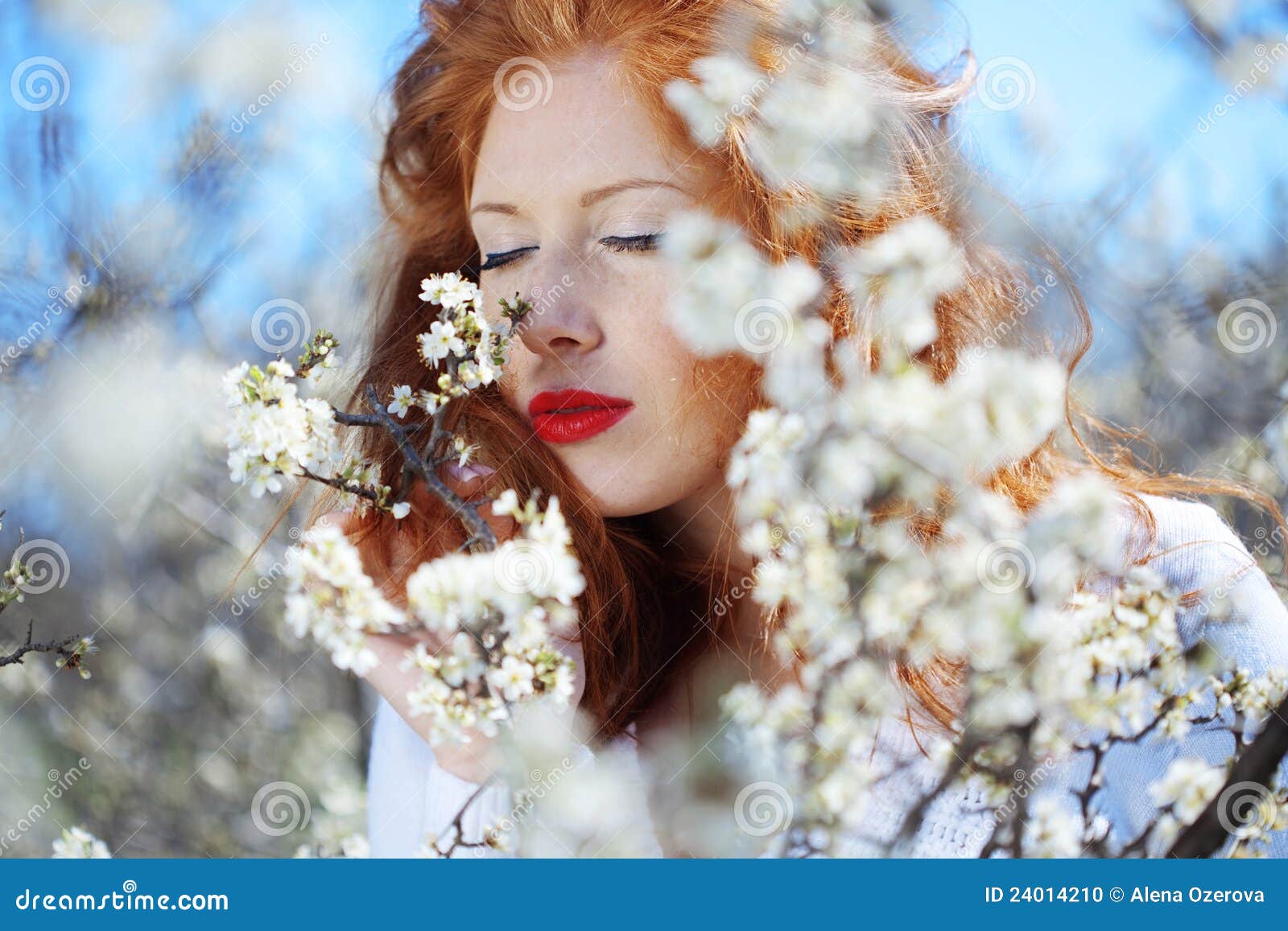 Spring portrait stock photo. Image of cute, person, girl - 24014210