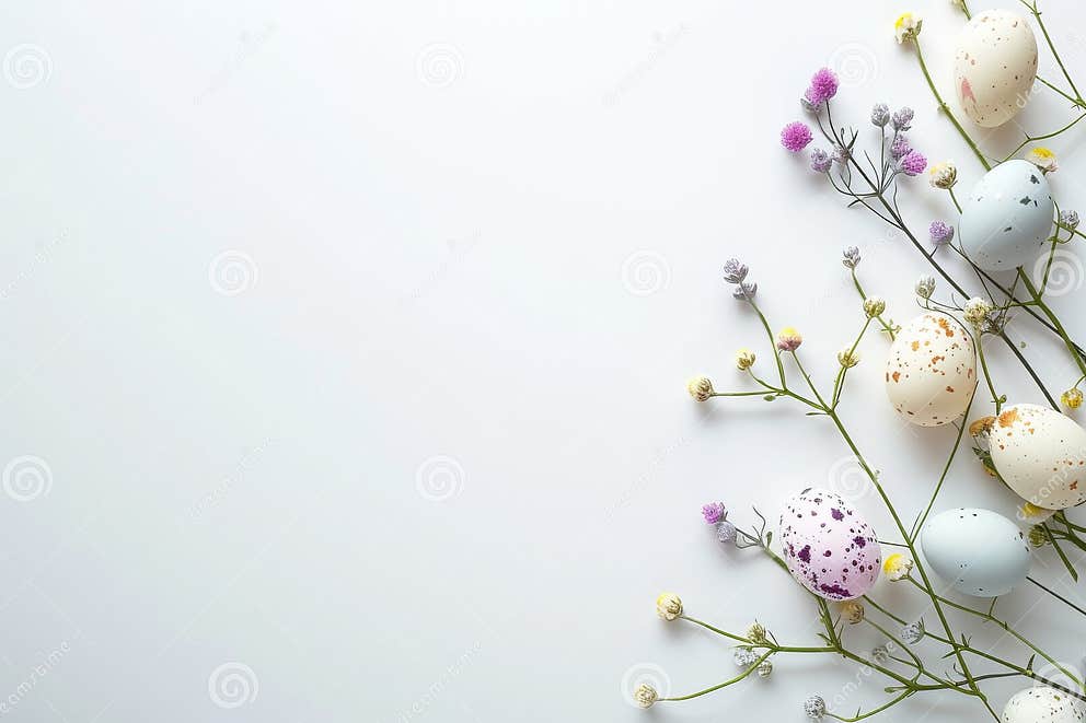 Spring Revival: a Whimsical Array of Easter Delights. Generative AI ...