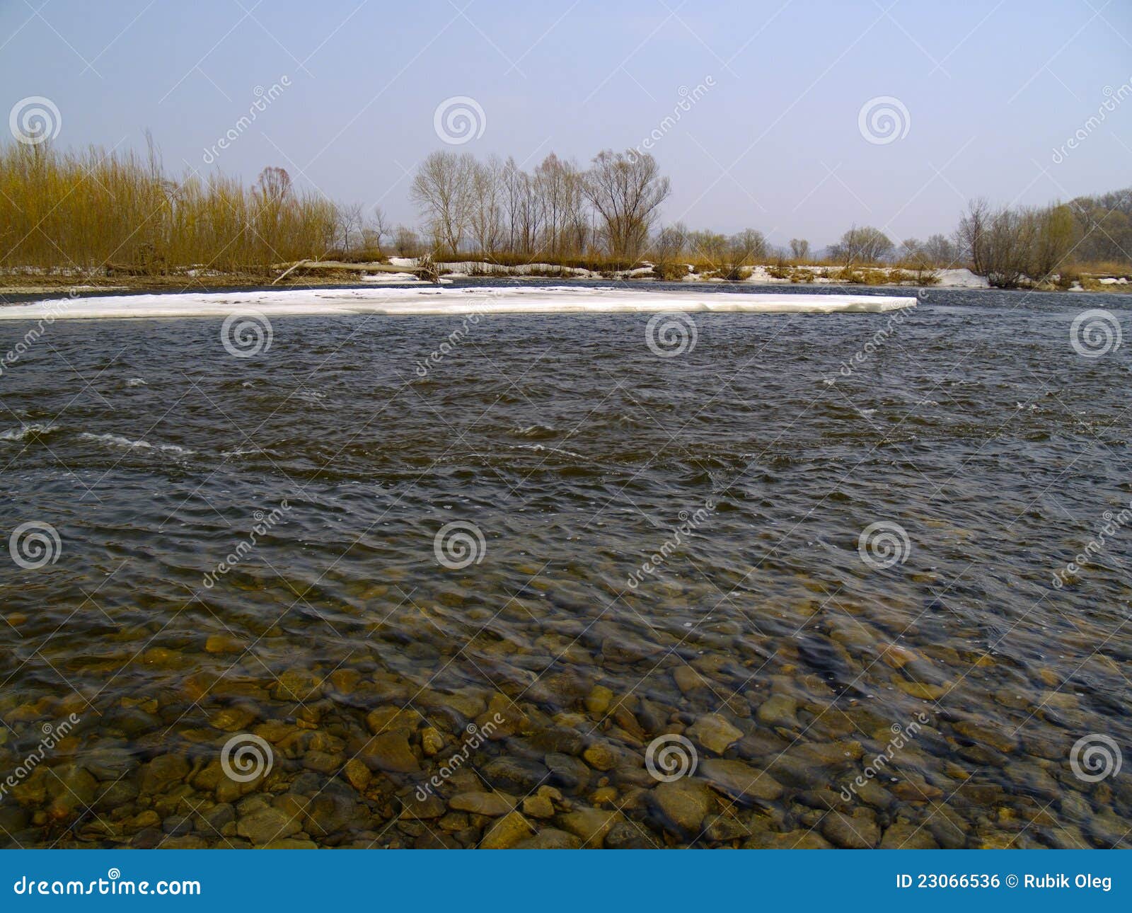 The Spring river stock photo. Image of stone, nature - 23066536
