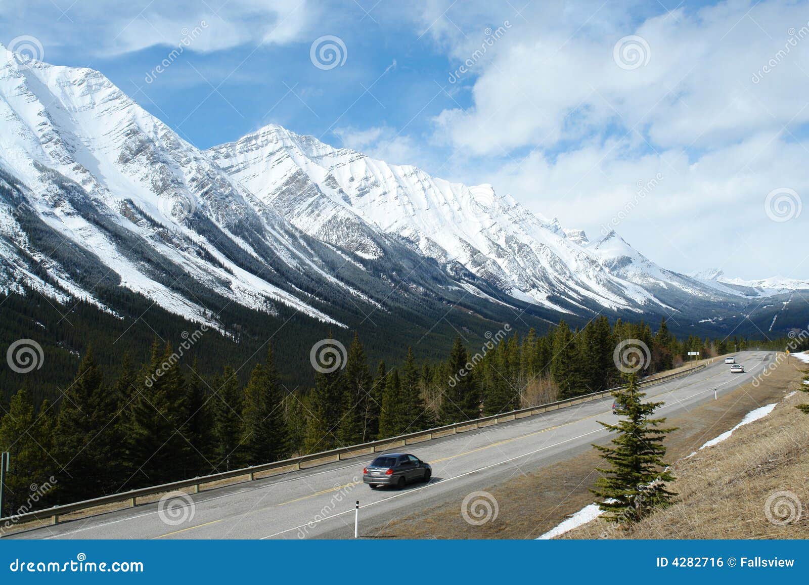 Spring rocky mountains stock photo. Image of forest, kananaskis - 4282716
