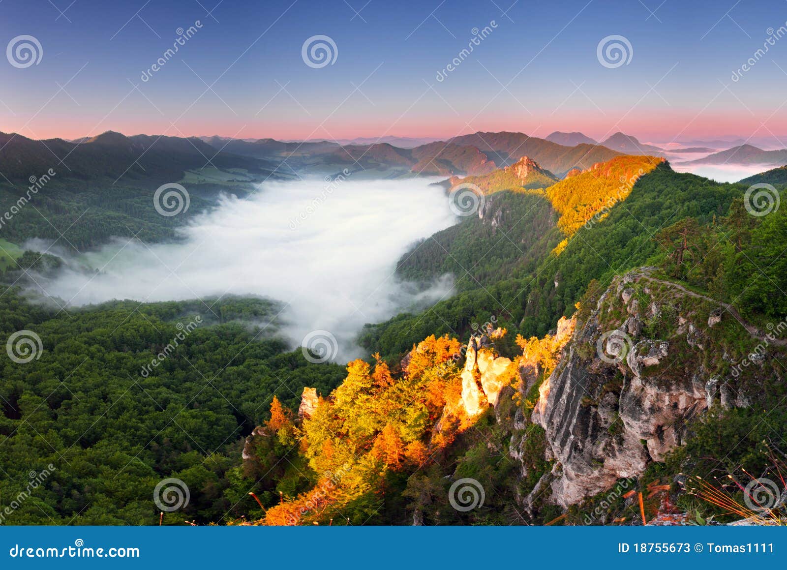 Spring in Rocky valley stock image. Image of pasture - 18755673