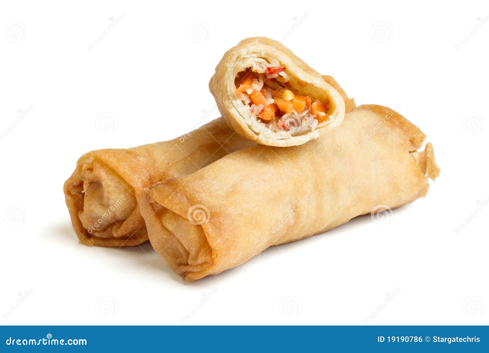 Spring Roll stock photo. Image of oriental, golden, culture - 19190786