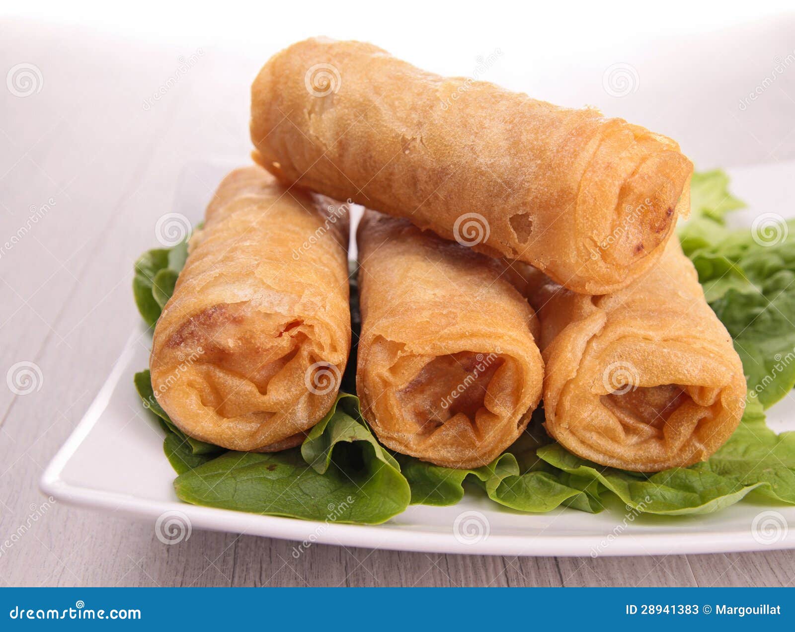 Spring roll stock image. Image of asia, cooked, fresh - 28941383