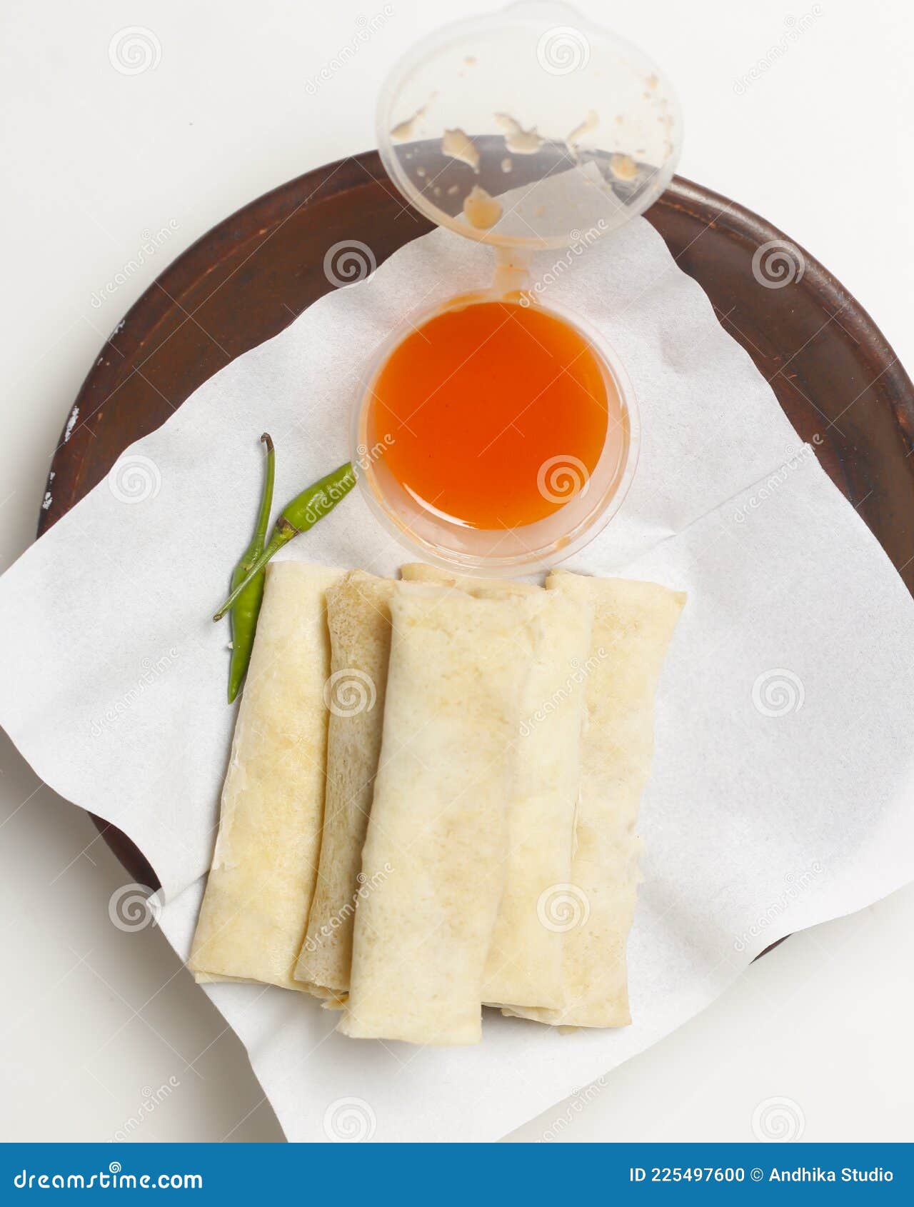 Lumpia is a Typical Semarang Cake. Stock Photo - Image of filled, baked ...