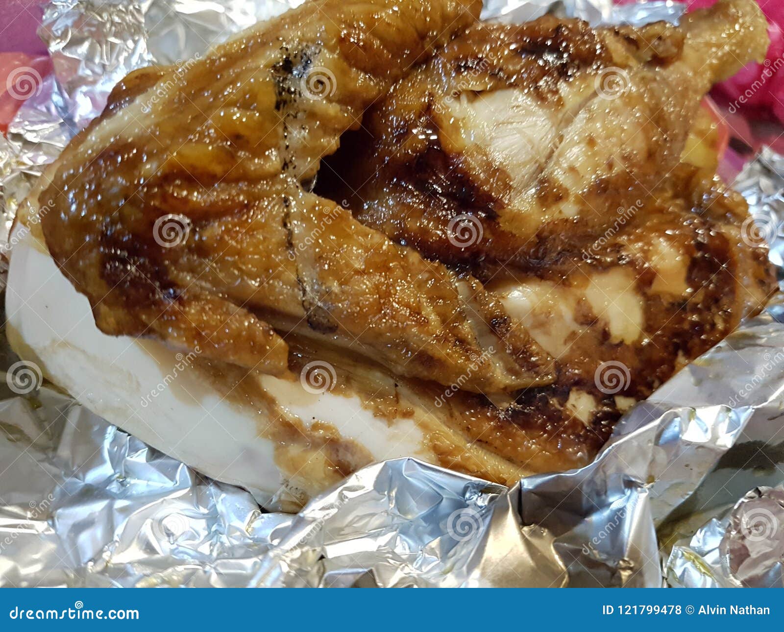 Spring roll stock photo. Image of roll, scallop, assorted - 121799478