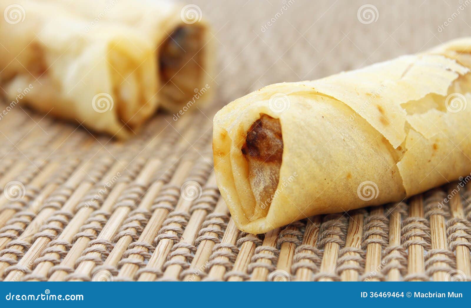 Spring rolls stock photo. Image of delicious, singapore - 36469464