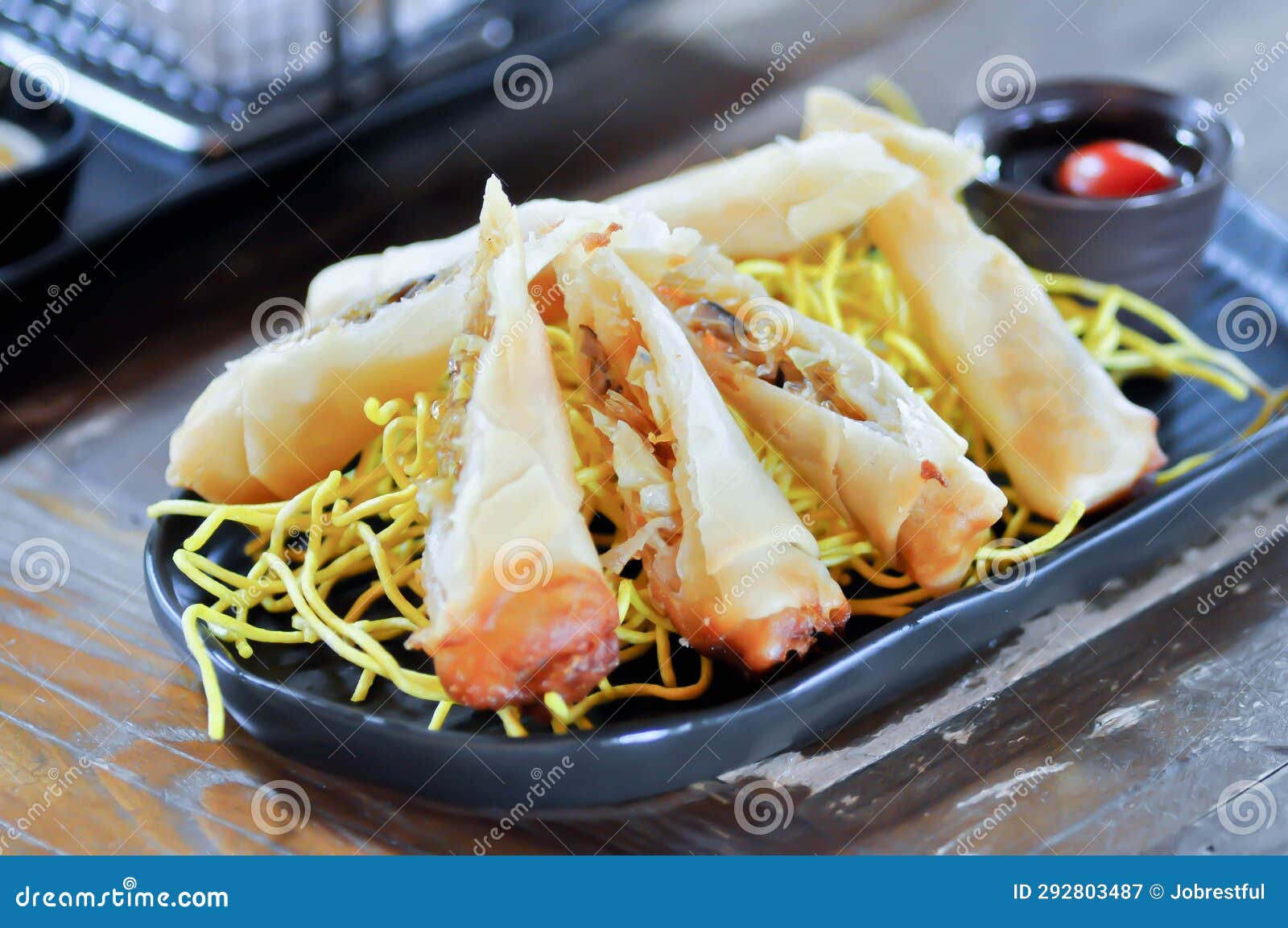 Spring Rolls, Deep Fried Rolls or Vermicelli Rolls or Deep Fried Spring ...