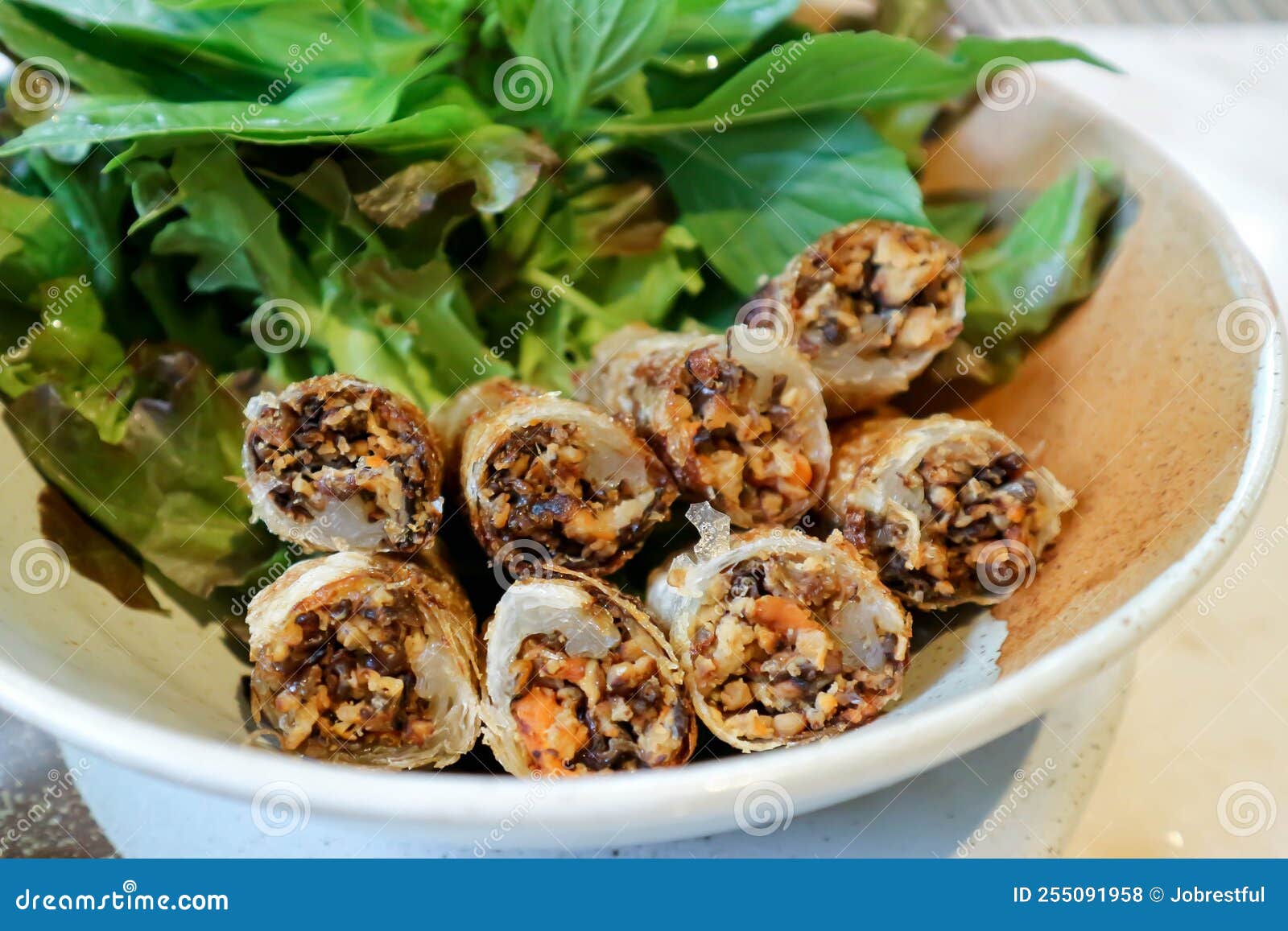 Spring Rolls, Deep Fried Spring Rolls or Fried Spring Rolls Stock Photo ...