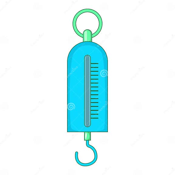 Spring Scale Icon, Cartoon Style Stock Vector - Illustration of ...