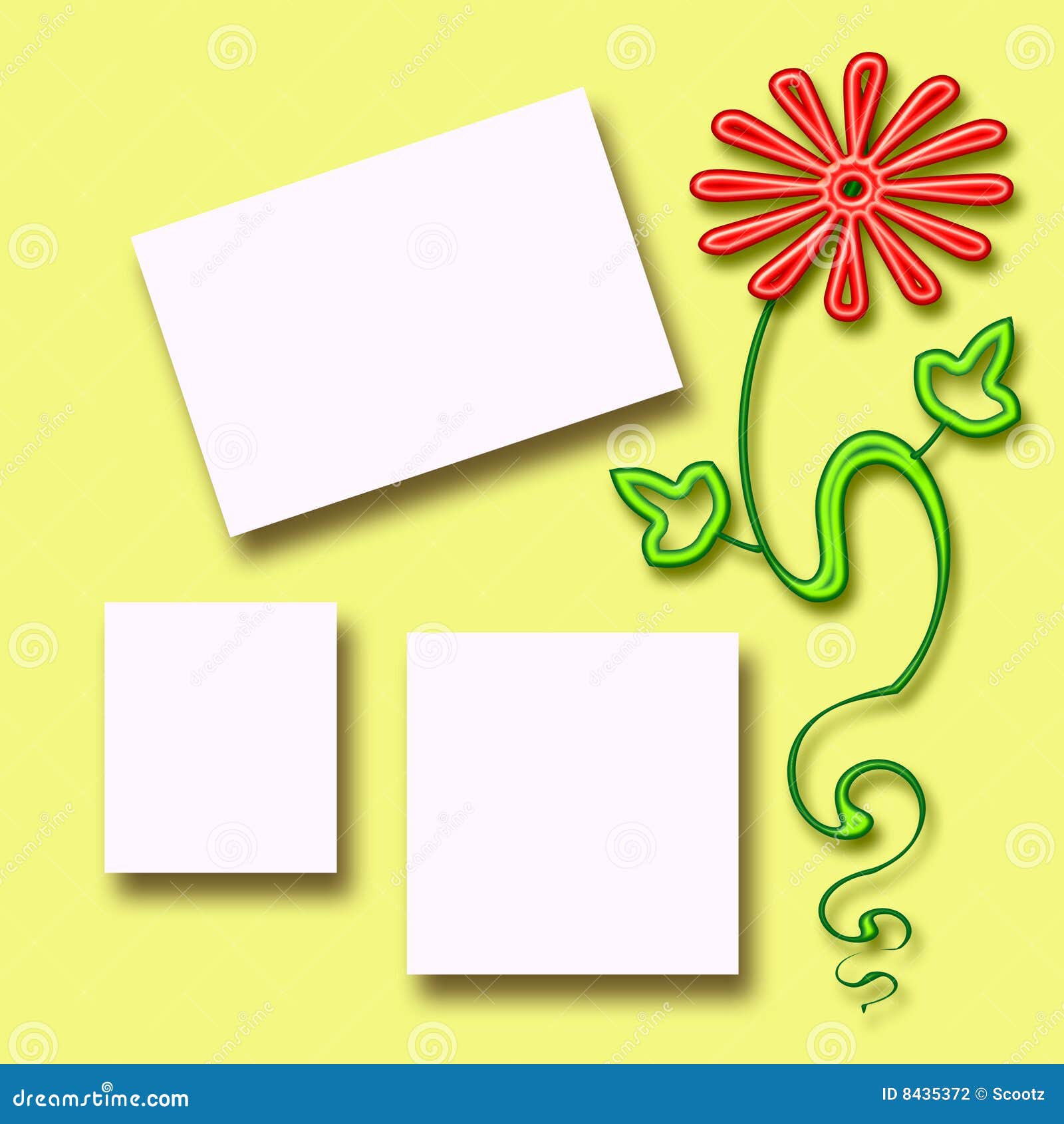 Spring scrapbook page stock illustration. Illustration of frame - 8435372