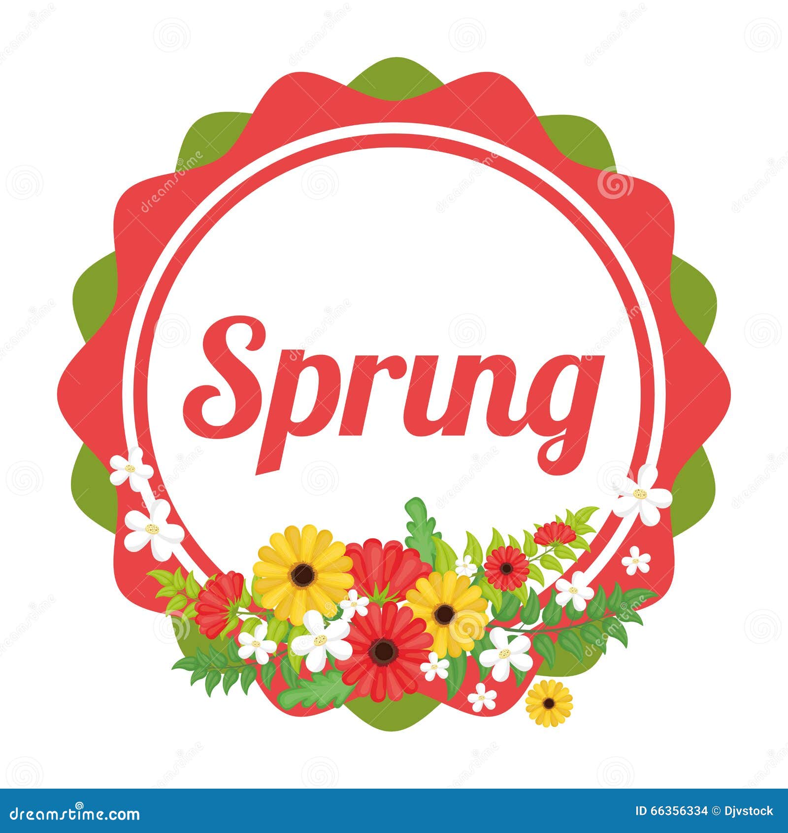 Spring season design stock vector. Illustration of striped - 66356334