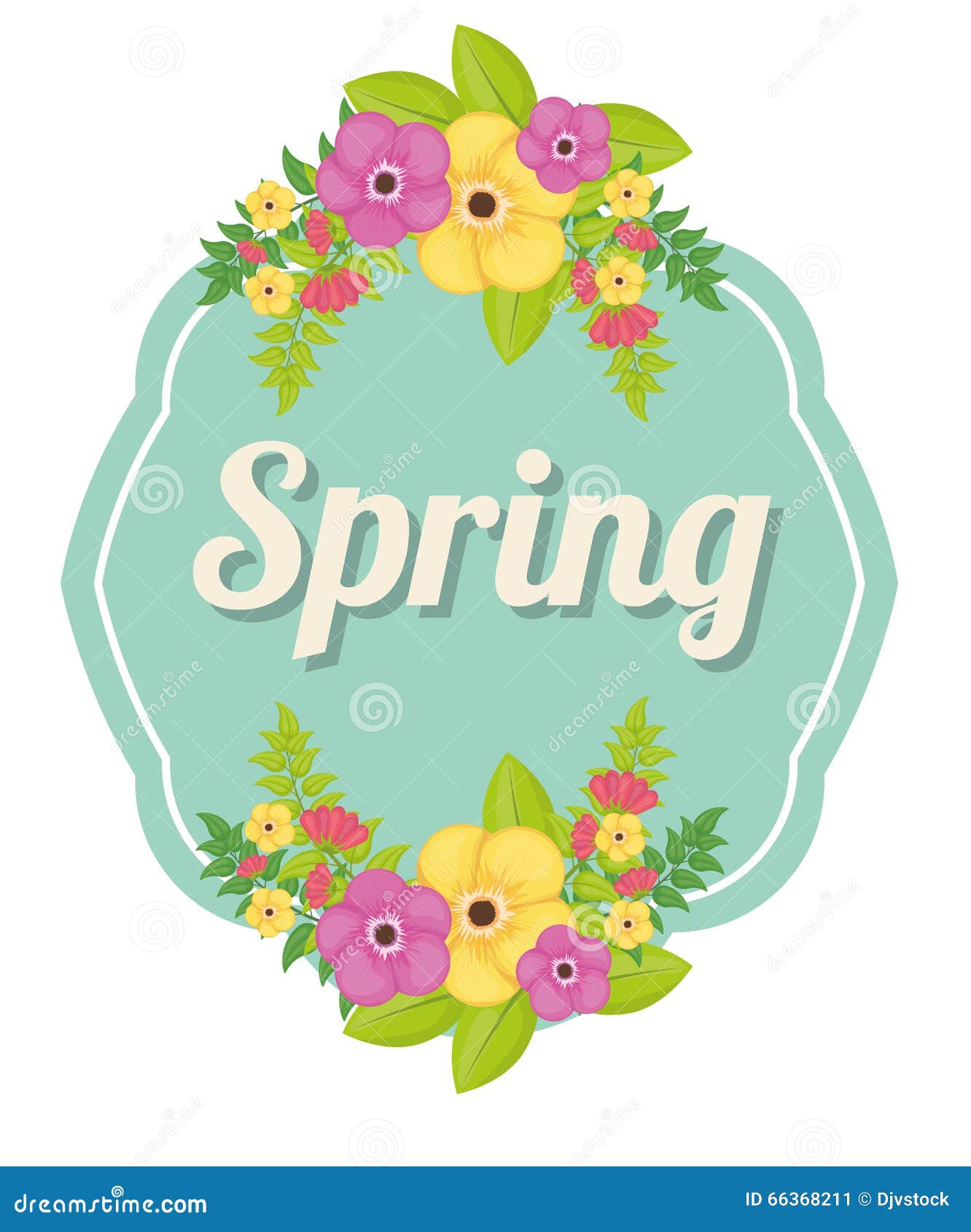Spring season design stock vector. Illustration of detail - 66368211