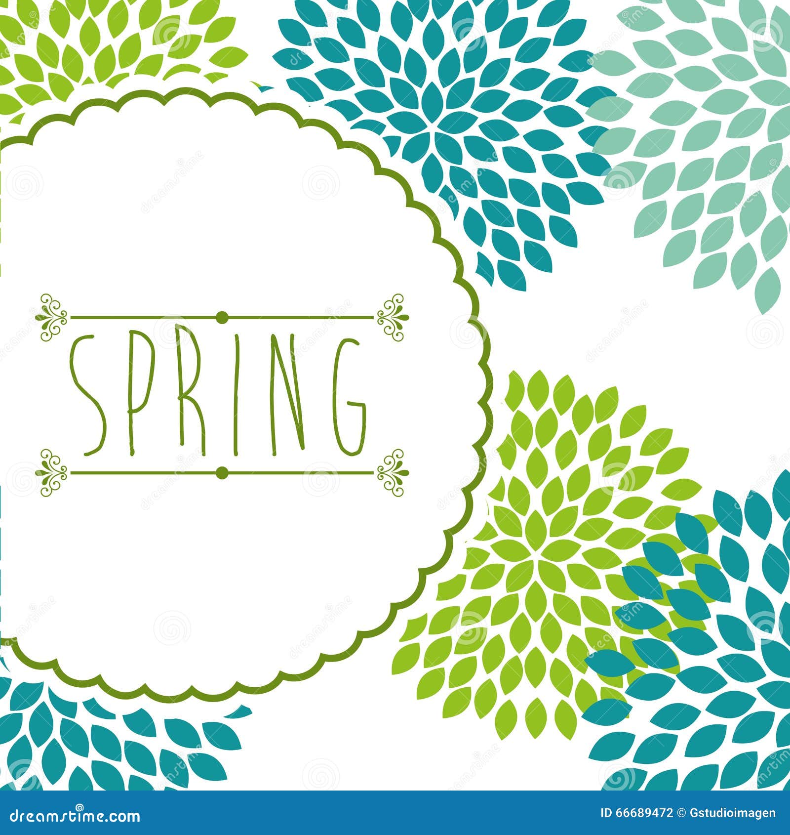 Spring season design stock illustration. Illustration of drawing - 66689472