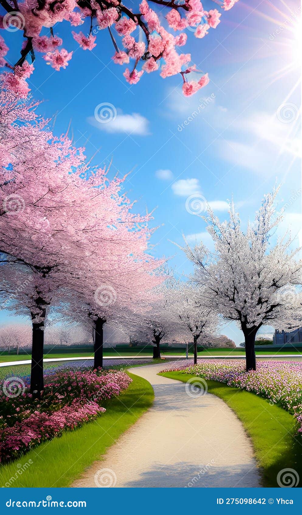 Spring Season Illustration Artificial Intelligence Artwork Generated ...