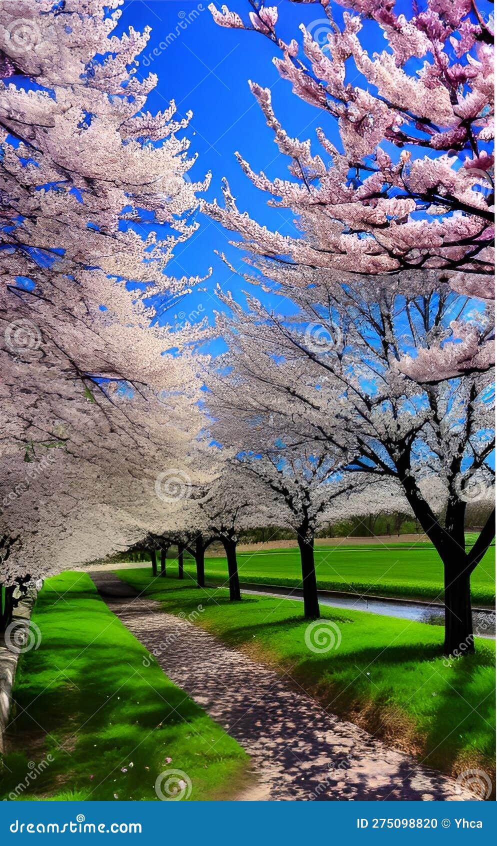 Spring Season Illustration Artificial Intelligence Artwork Generated ...