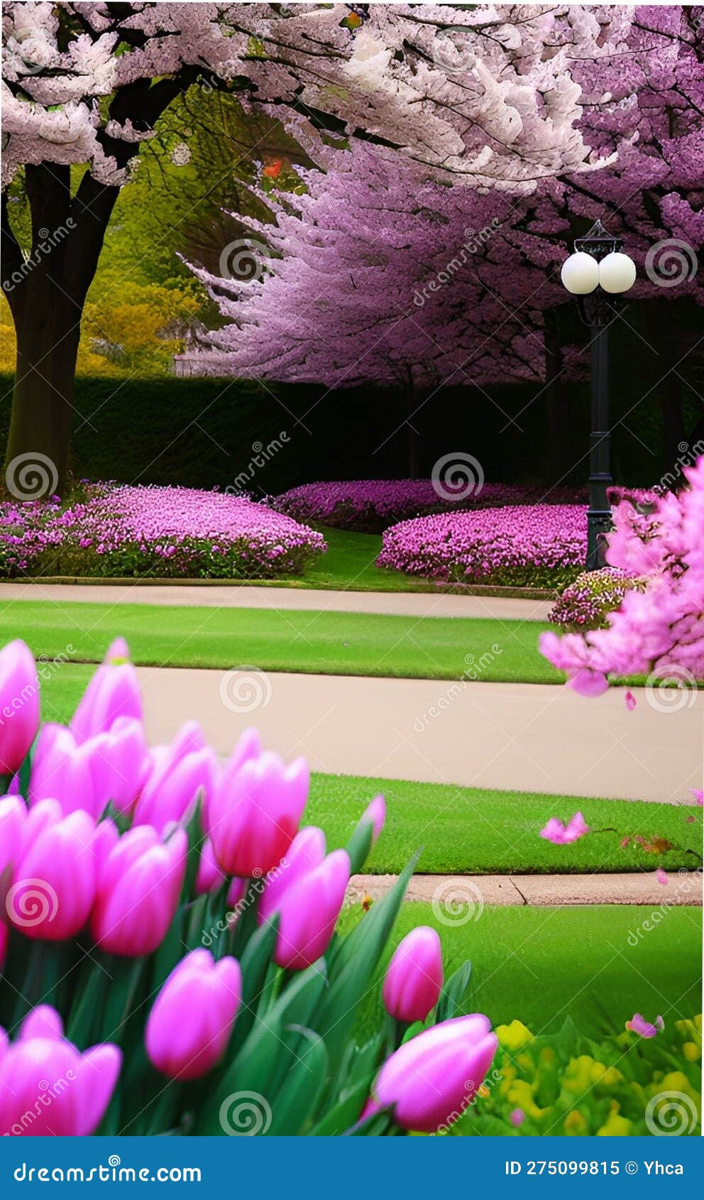 Spring Season Illustration Artificial Intelligence Artwork Generated ...