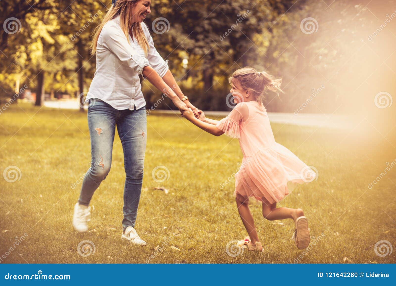 Spring Season is Time for Playing Outside. Stock Photo - Image of ...