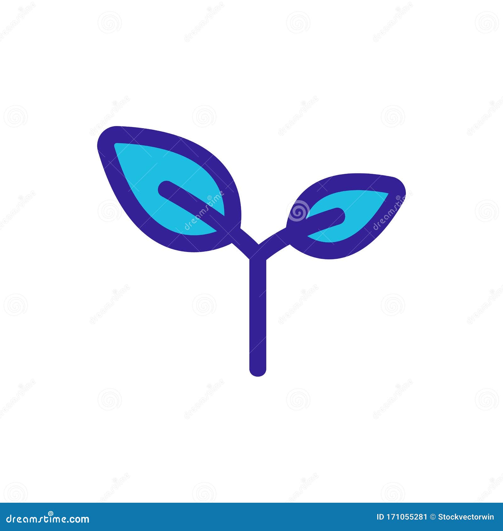 Spring Seedling Icon Vector. Isolated Contour Symbol Illustration Stock ...