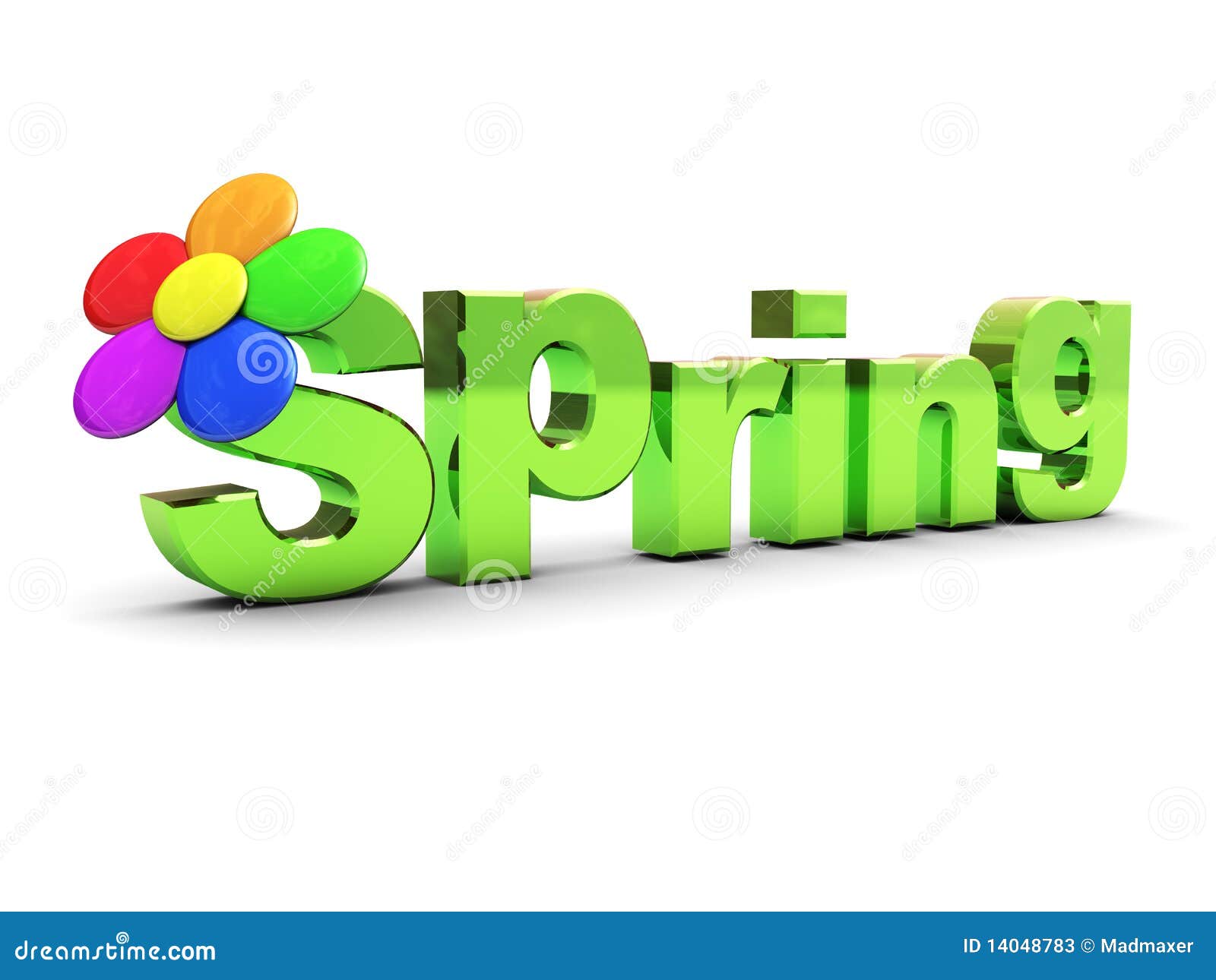 Spring sign stock illustration. Illustration of symbol - 14048783