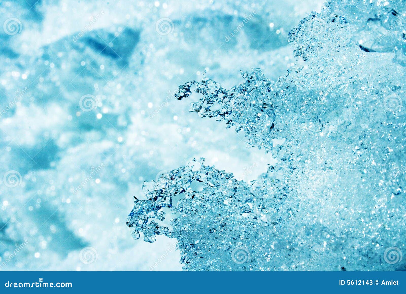 Spring snow stock image. Image of weather, blue, white - 5612143
