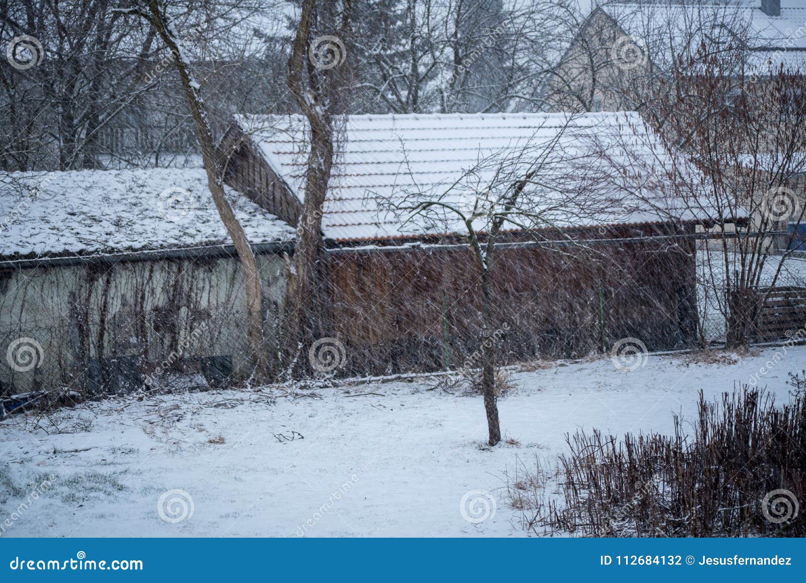 Spring snow showers editorial photography. Image of early - 112684132
