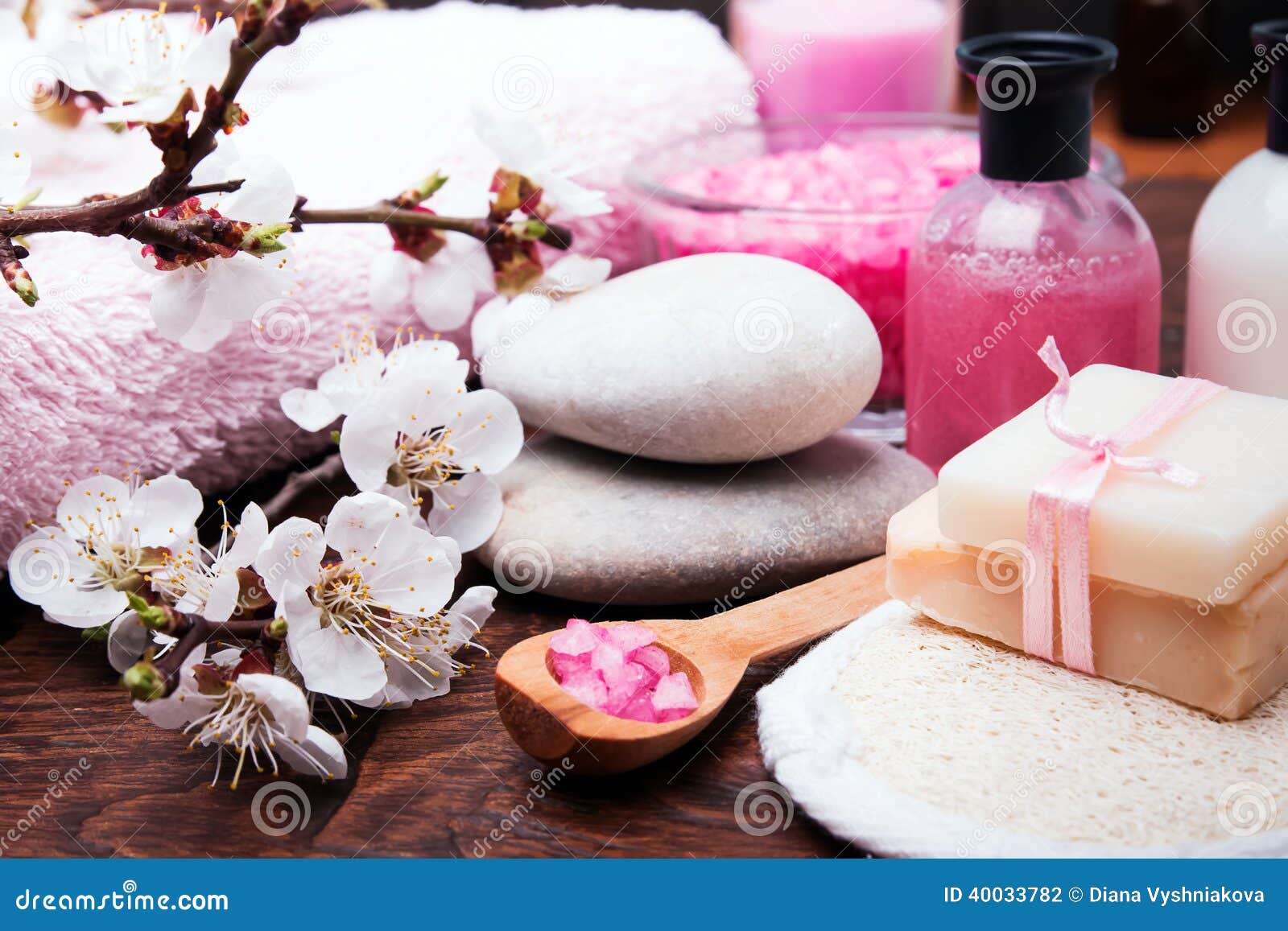 Spring spa still life stock photo. Image of bath, soap - 40033782