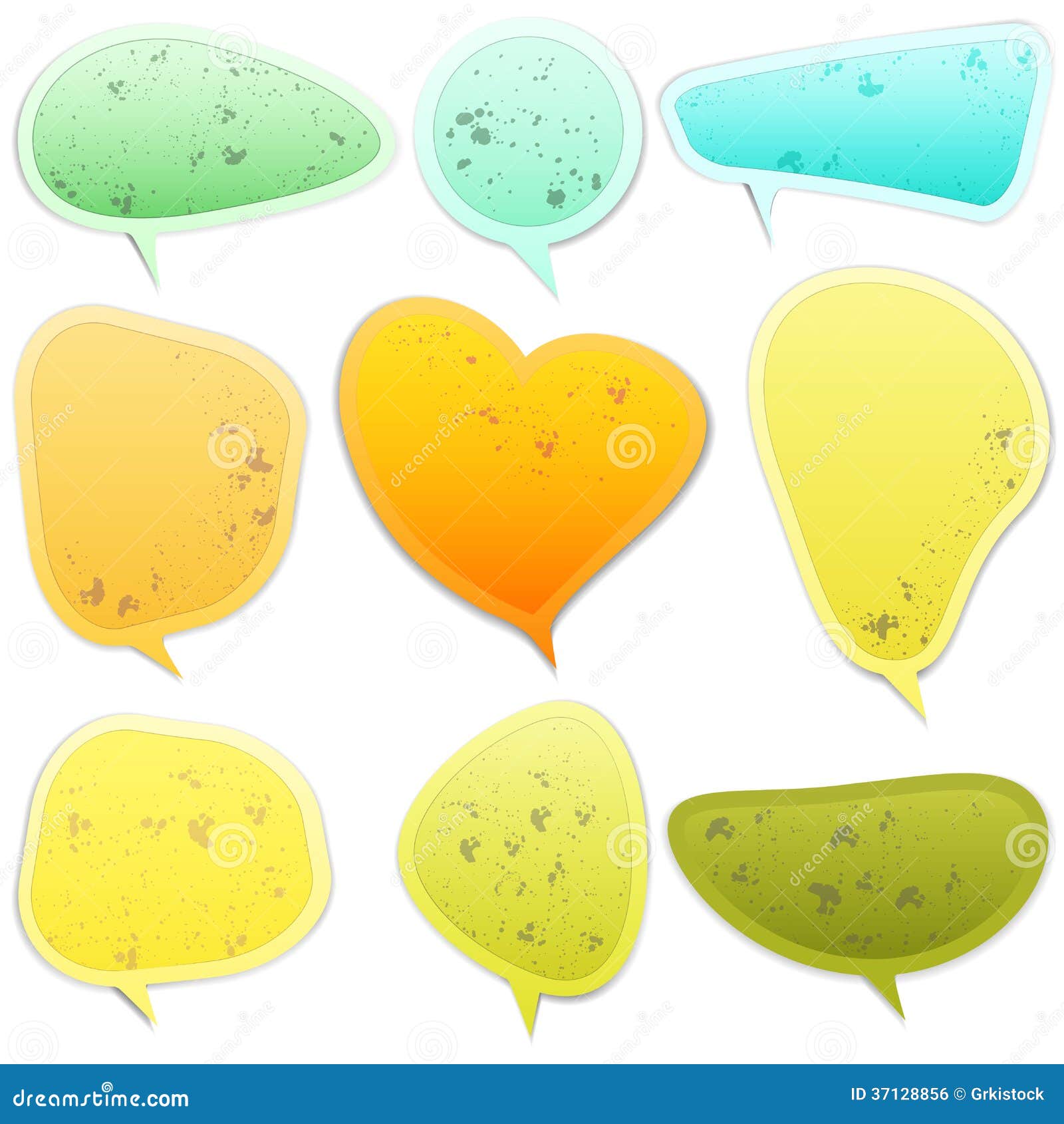 Spring speech bubble. stock vector. Illustration of label - 37128856