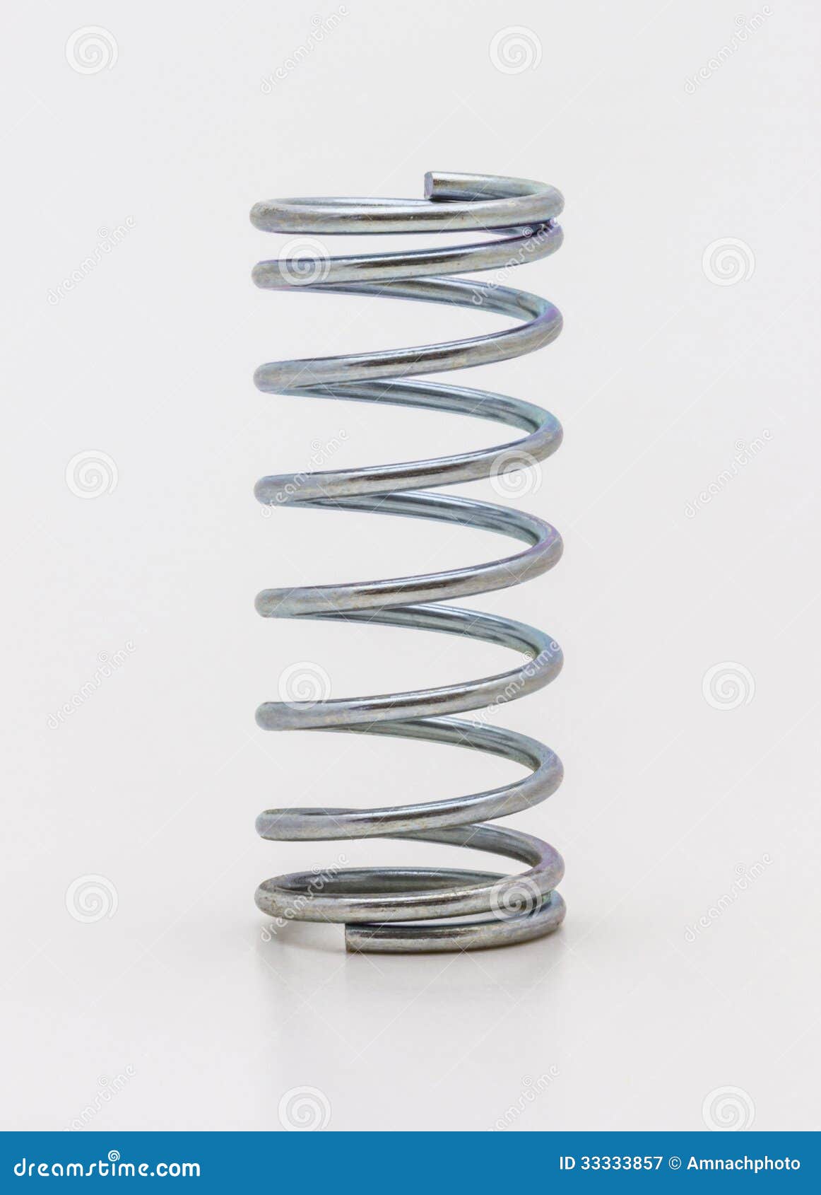 Spring steel. stock image. Image of object, spiraling - 33333857