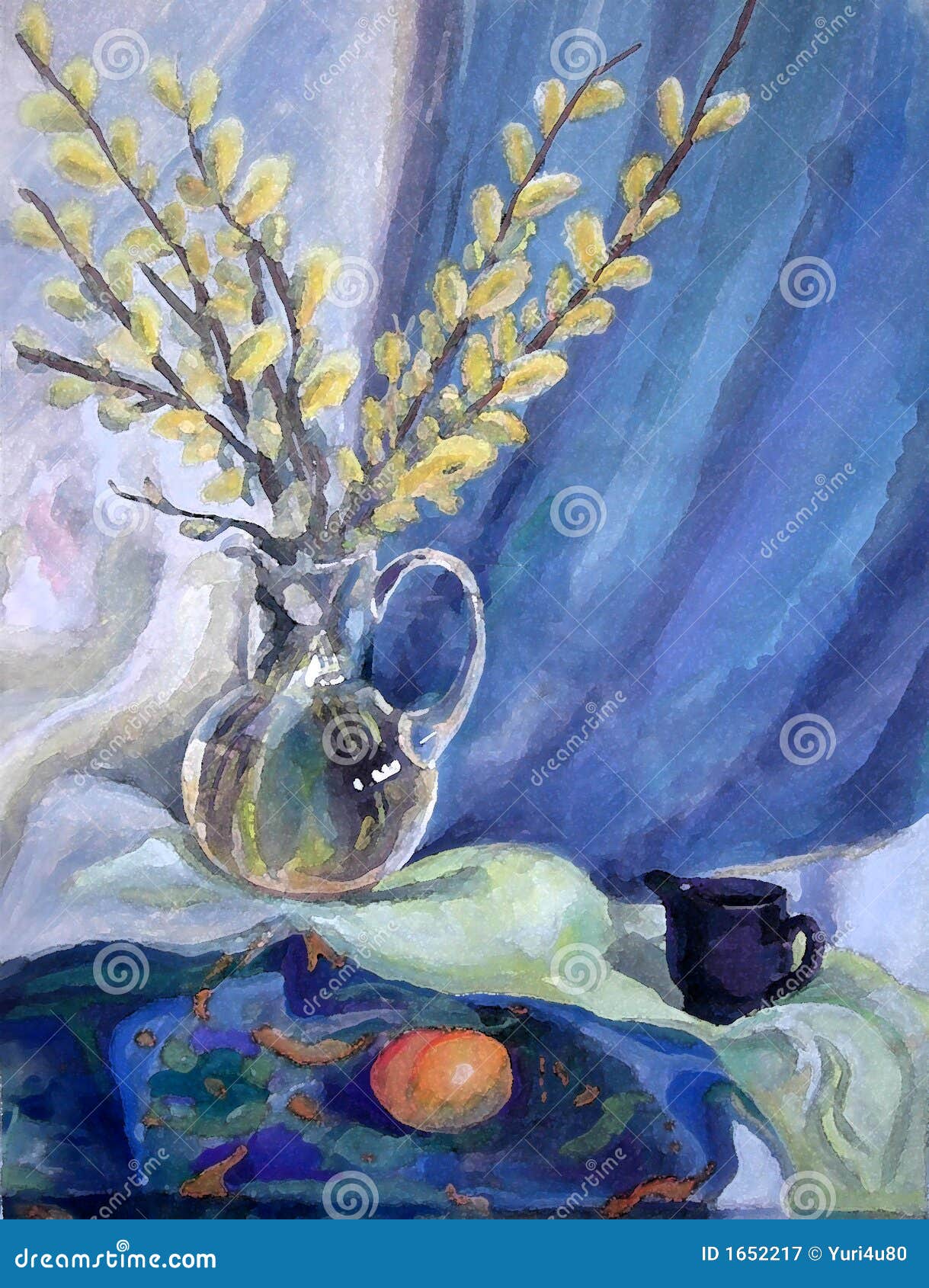 Spring still life stock image. Image of glass, oriental - 1652217