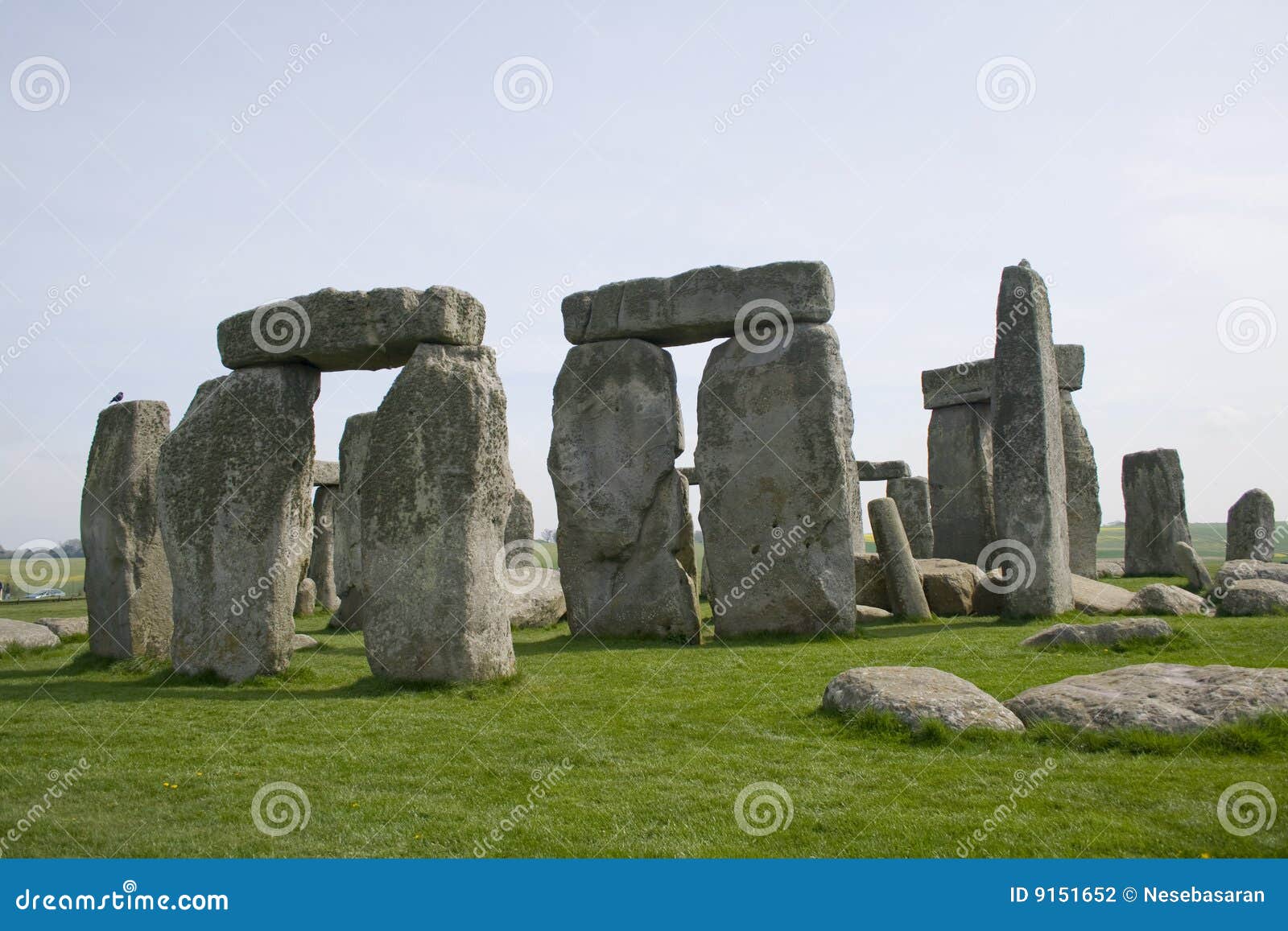 Spring at Stonehenge stock photo. Image of tourist, ancient - 9151652