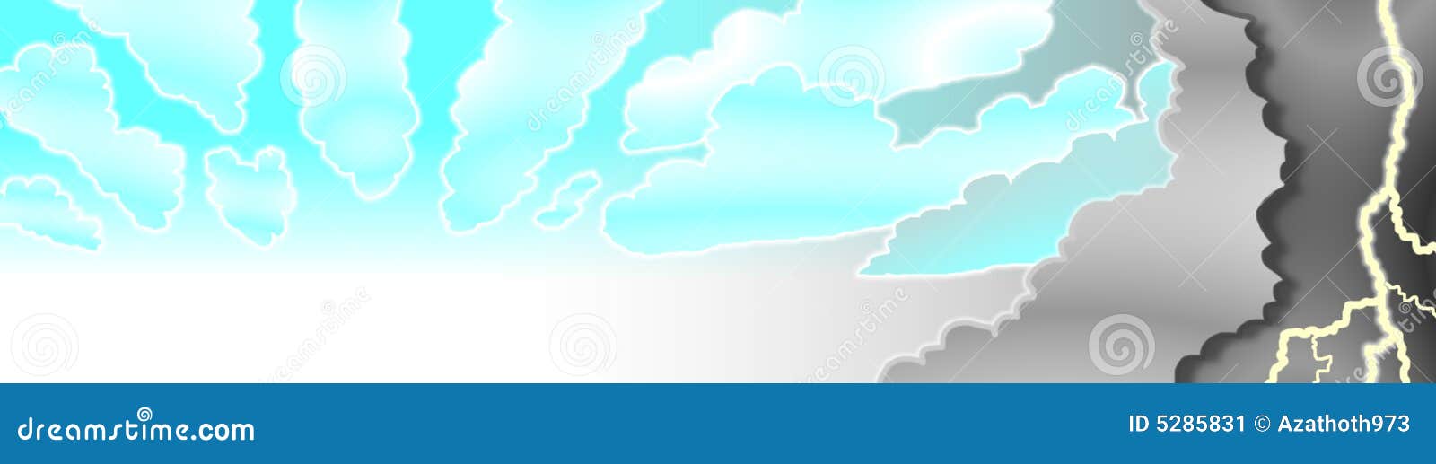 Spring Storm Banner stock illustration. Illustration of weather - 5285831