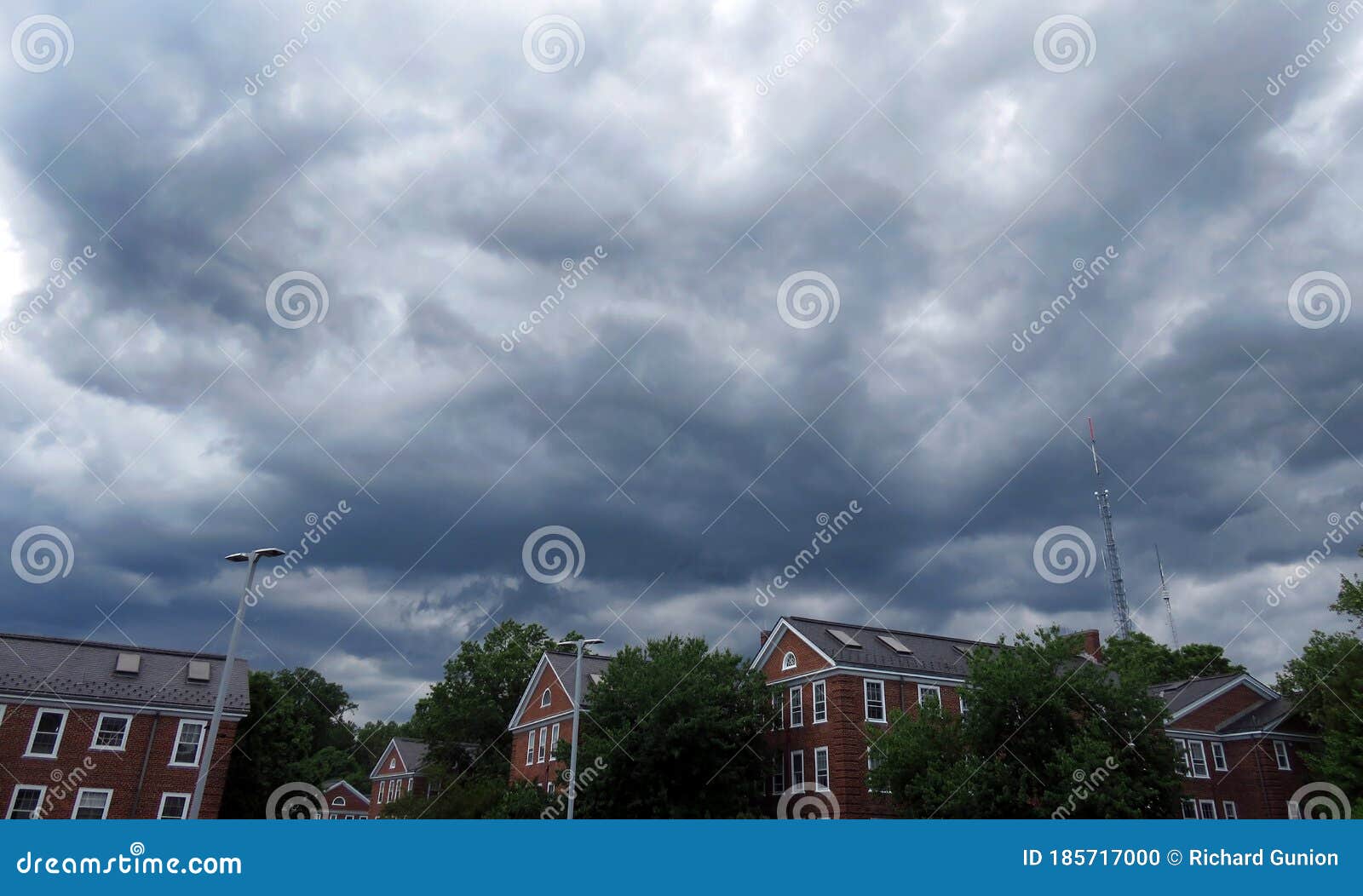 Spring Storm in Washington DC Stock Photo - Image of buildings, purple ...