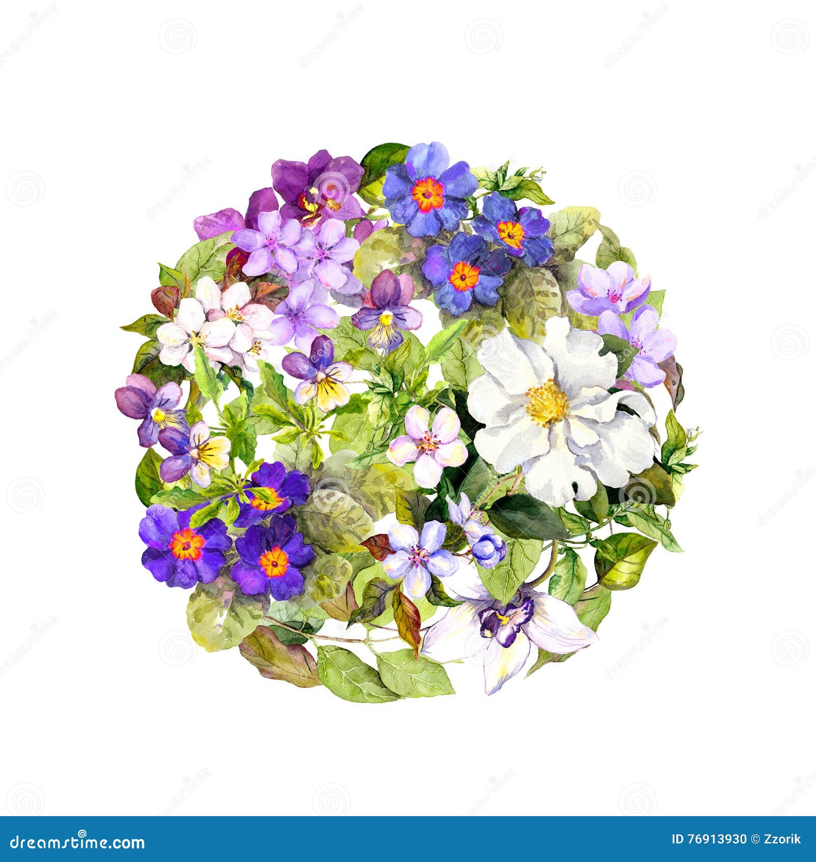 Circle Pattern Cobble Stone, Street Pavement. Ancient Cobblestone Paved ...