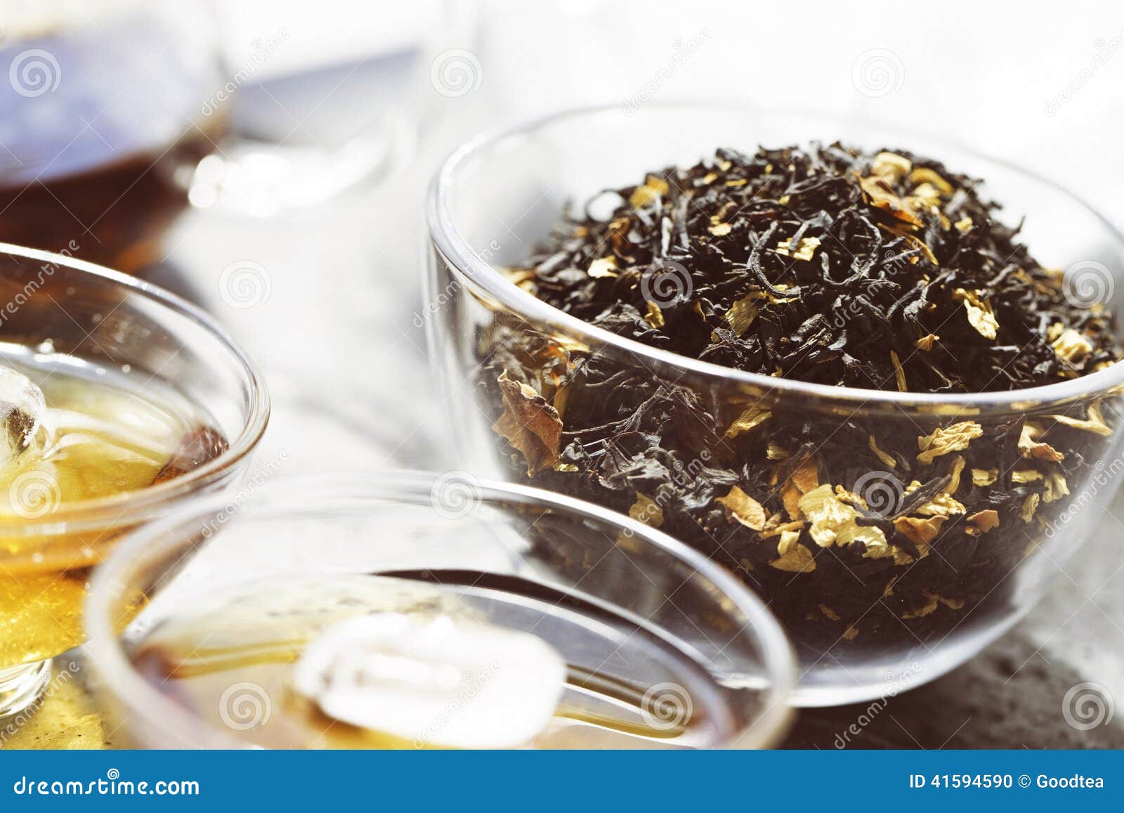 Spring Summer Iced Tea Blend Stock Photo - Image of fruit, iced: 41594590