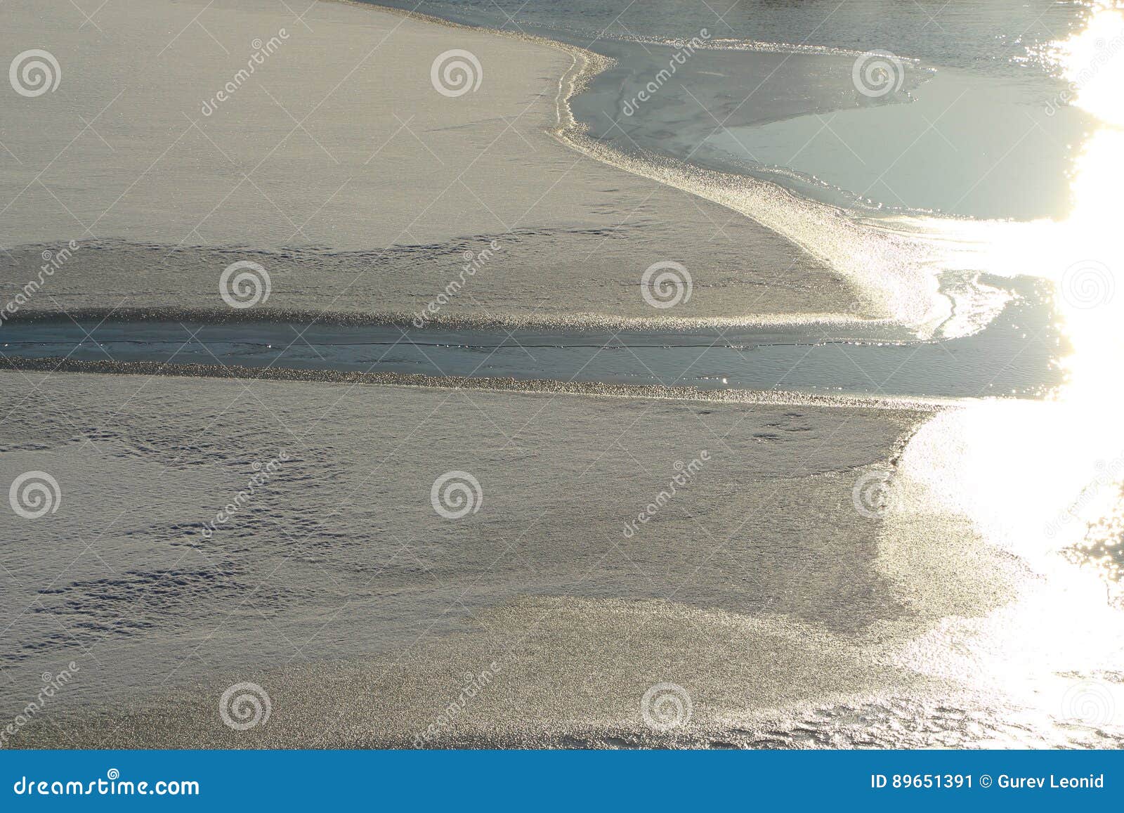 The Spring Sun Melt the Ice on the River Stock Image - Image of cracked ...