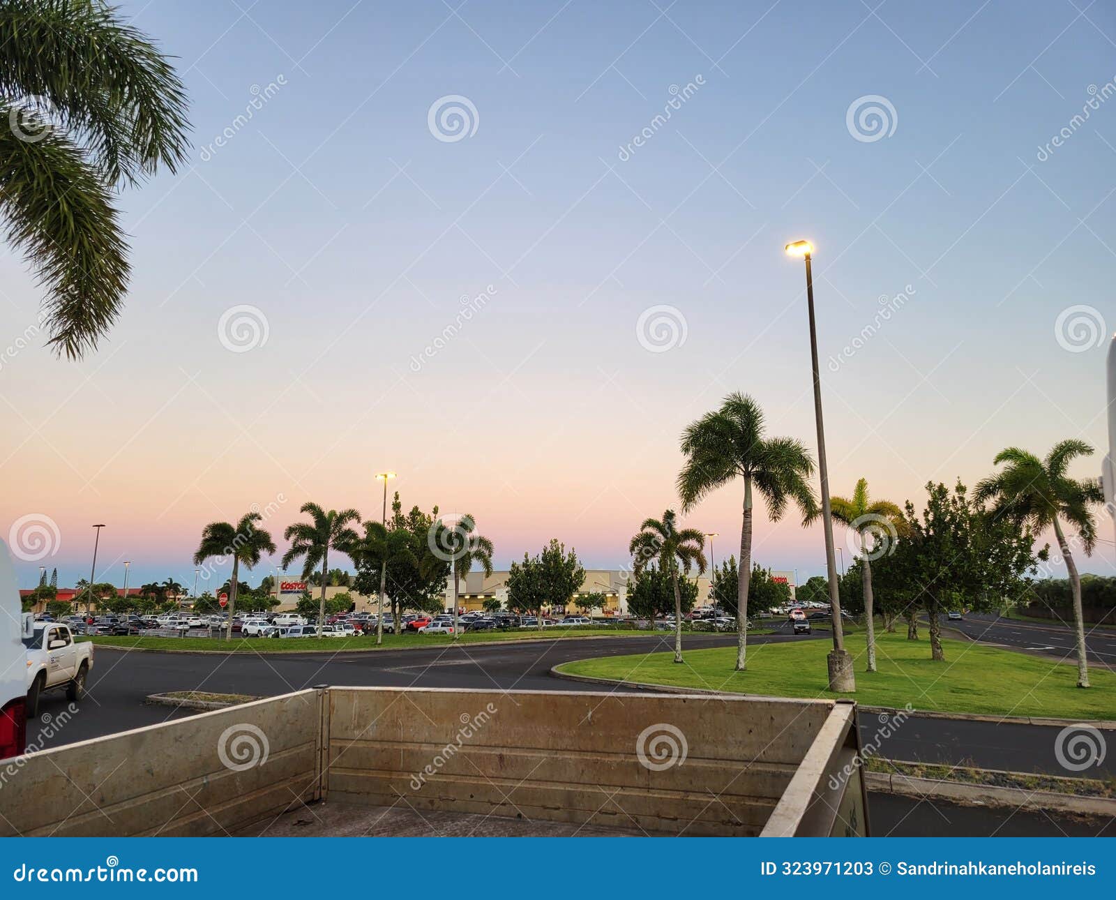Spring Sun Set Lihue Hawaii Stock Image - Image of lihue, spring: 323971203