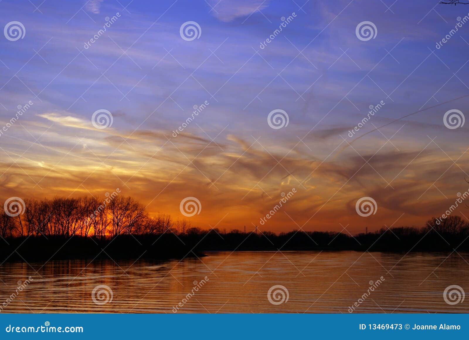 Spring Sunset stock image. Image of spring, magical, sunset - 13469473