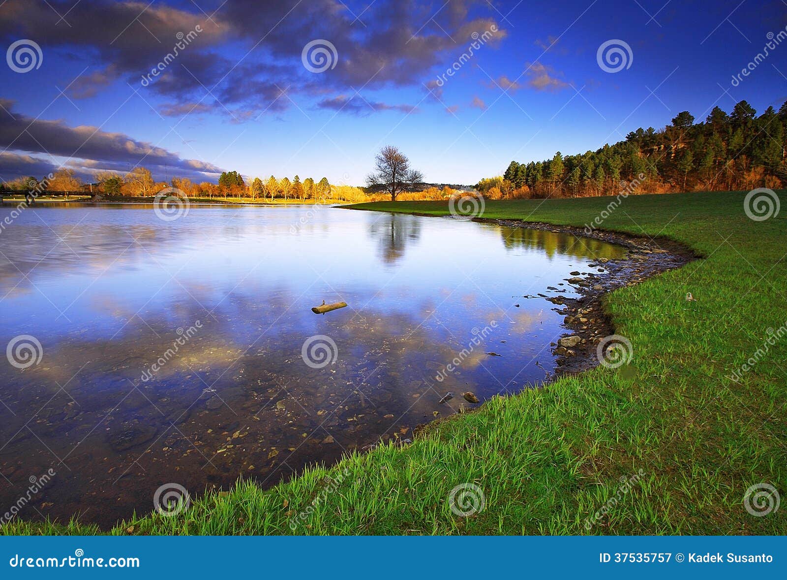 Spring sunset stock image. Image of breathtaking, horizontal - 37535757