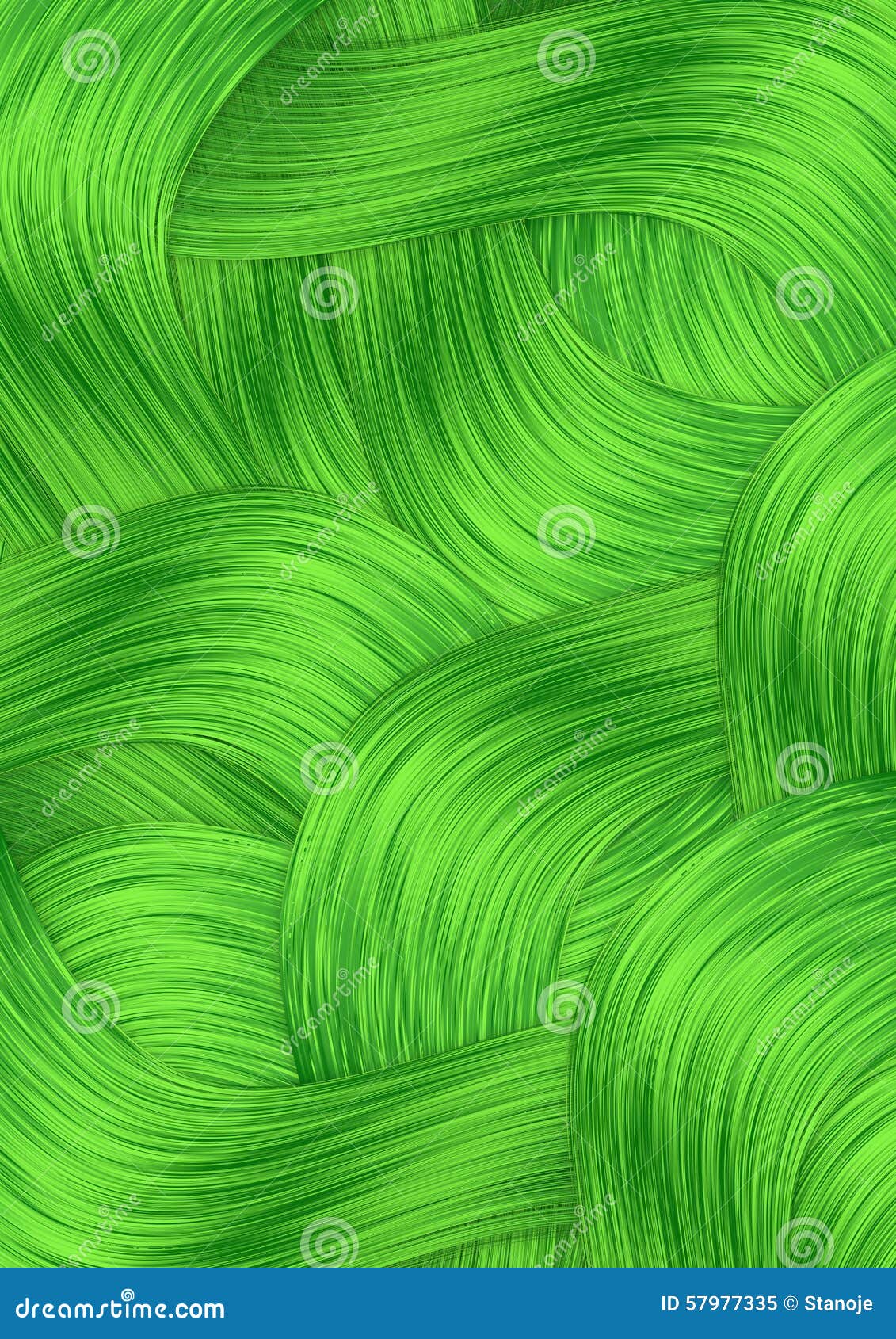 Spring Swirl Background Stock Illustration - Image: 57977335