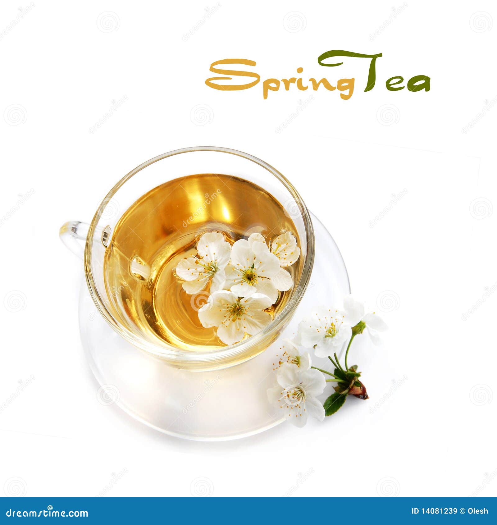 Spring Tea stock image. Image of object, beauty, drink - 14081239