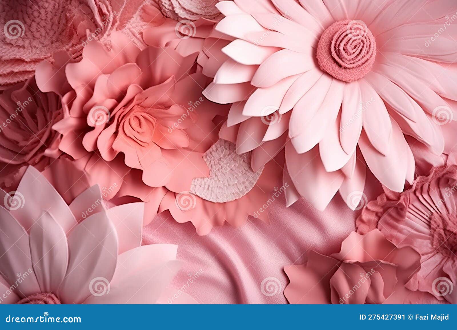 Spring Texture in Pink Pastel Colours,Generative AI Stock Illustration ...