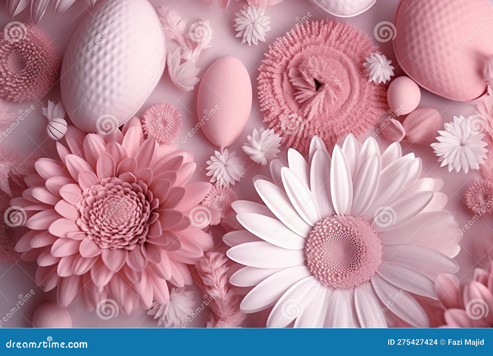 Spring Texture in Pink Pastel Colours,Generative AI Stock Illustration ...