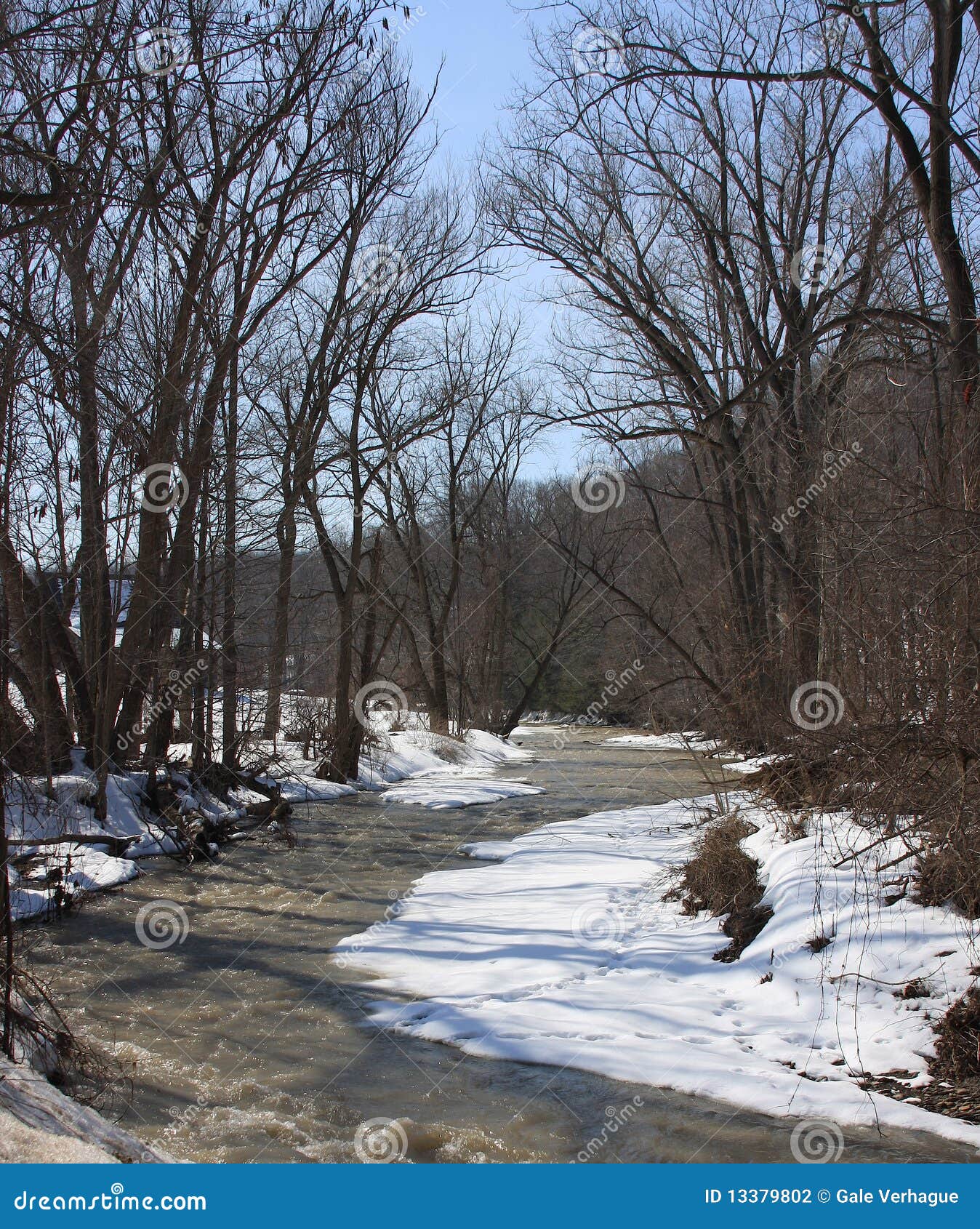 Spring Thaw Stock Photography - Image: 13379802