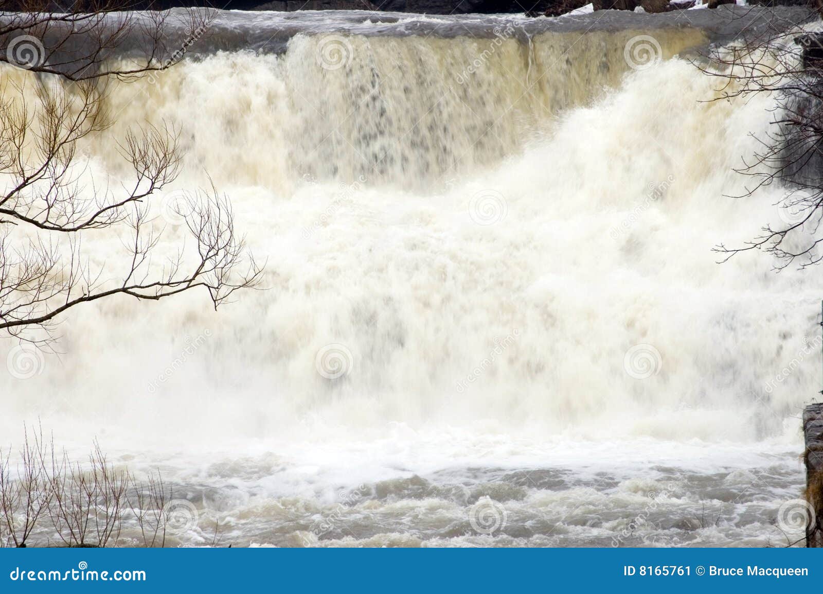 Spring Thaw stock image. Image of melting, steam, water - 8165761