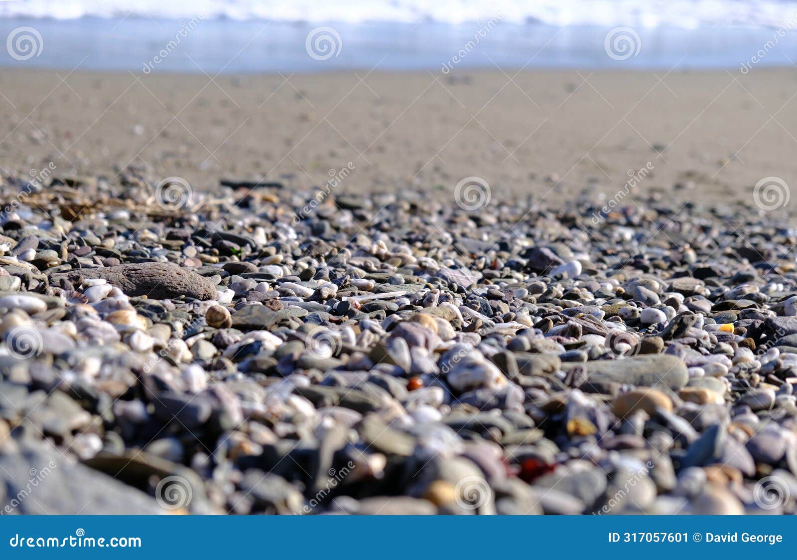 Spring Time at a Cornish Beach Stock Image - Image of travel, beach ...