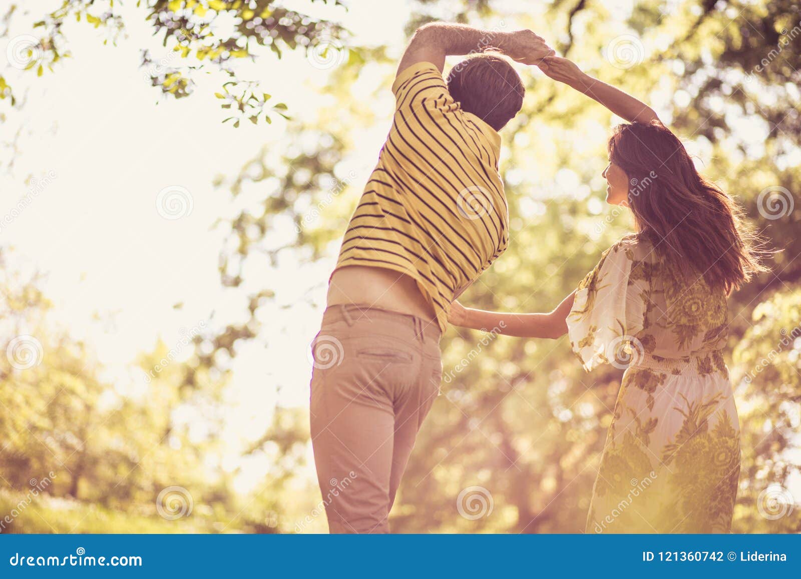 Spring Time is Great for Sharing Love. Stock Photo - Image of beauty ...
