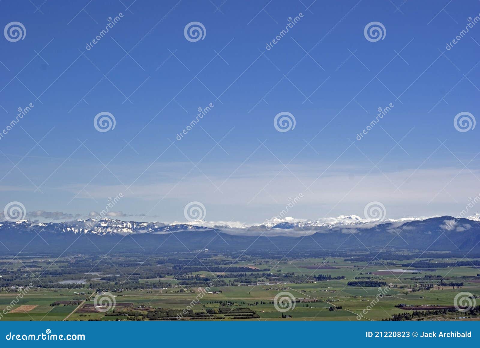 Spring Time in Rural Western USA Stock Image - Image of fields, cold ...