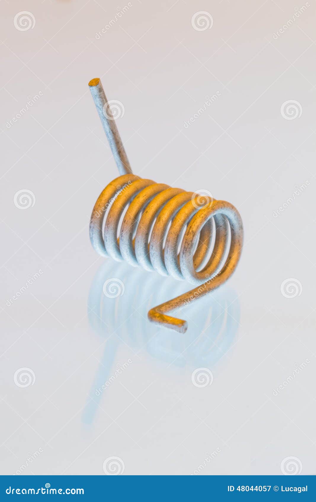 Spring torsional stock image. Image of mechanic, isometrical - 48044057